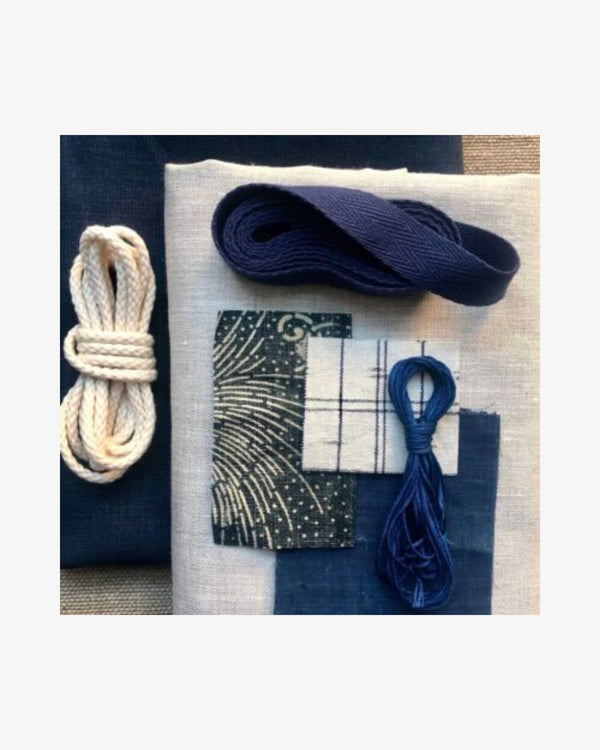 Hand-Stitched Drawstring Bag Kit - Tatter